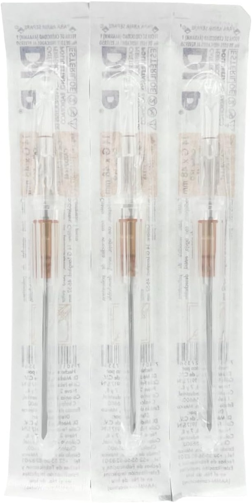 catéter intravenoso periférico para venoclisis de poliuretano c/50 | CIS-LAB